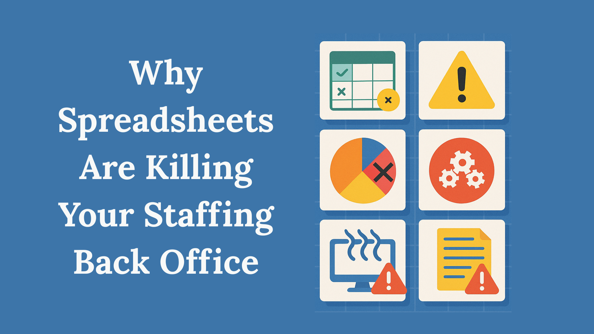 7 Ways Spreadsheets Slow Down Staffing Back Office - Hirium | Blog